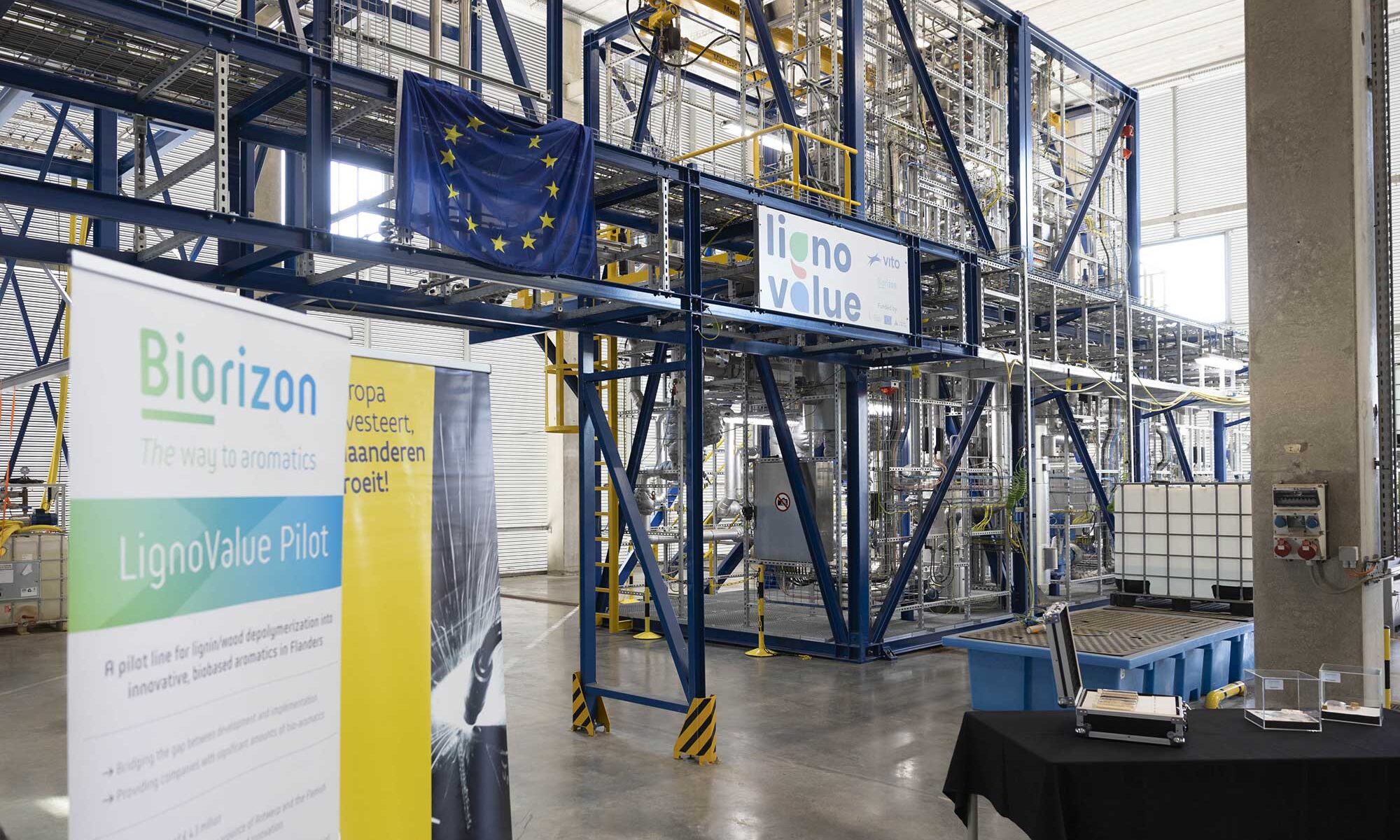 Biorizon-partner VITO opent LignoValue pilotplant in Mol (B) | Agro&Chemie