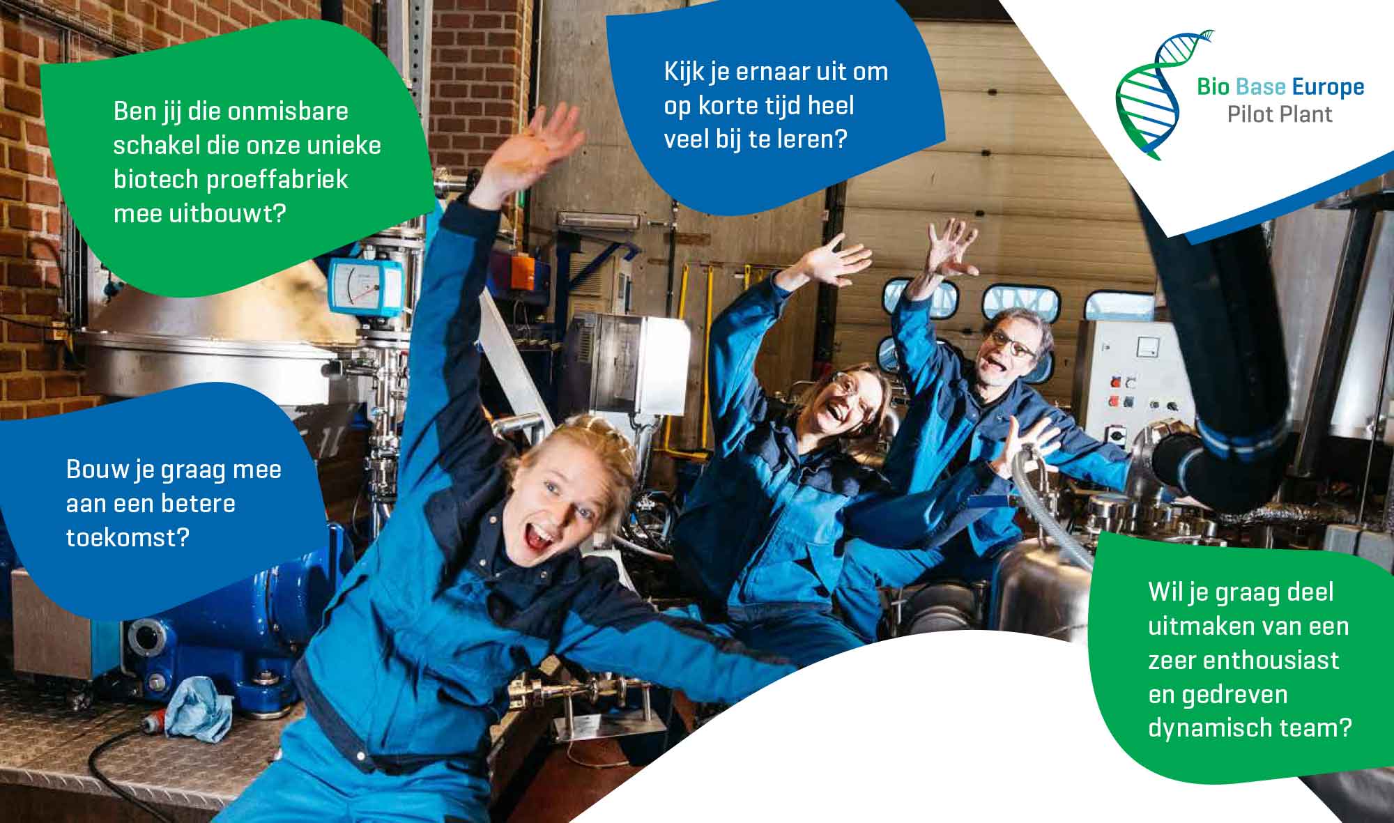 JOBdag Bio Base Europe Pilot Plant | Agro&Chemie